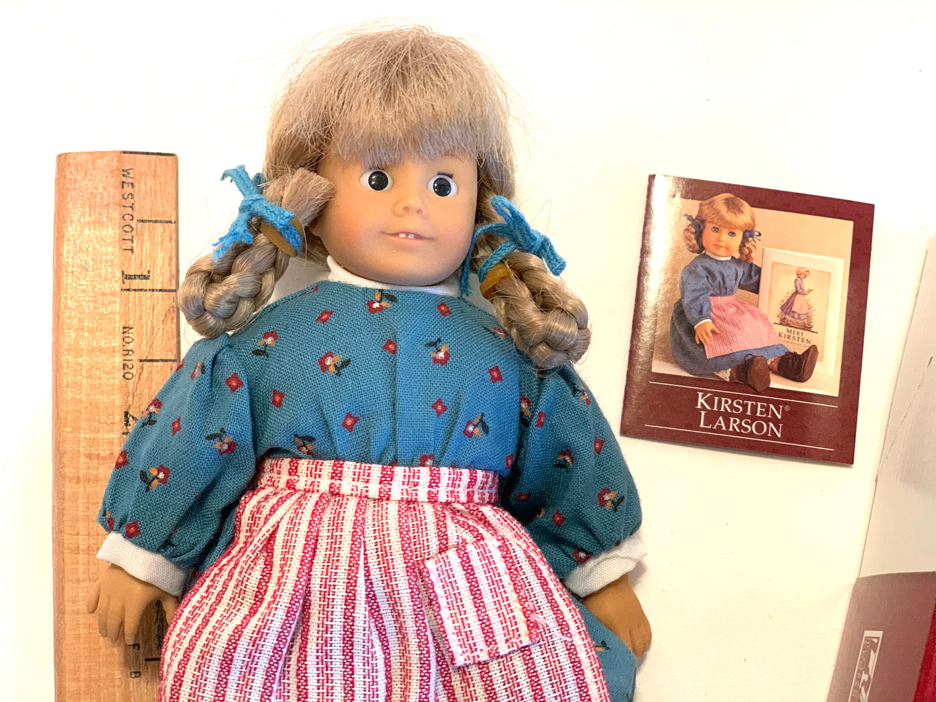 American Girl Doll - Kirsten Larson Mini in Original Box & Books! RARE ...