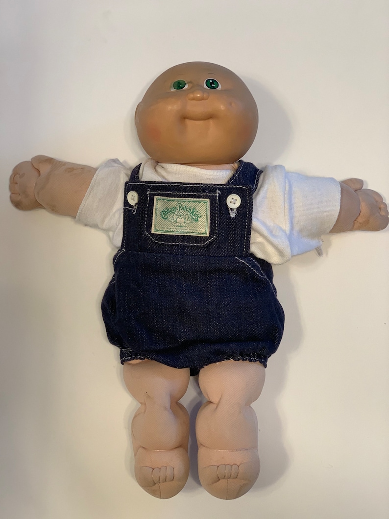 Cabbage Kid Dolls Lot of 3 Dolls Preemies, No Hair With Green/brown ...