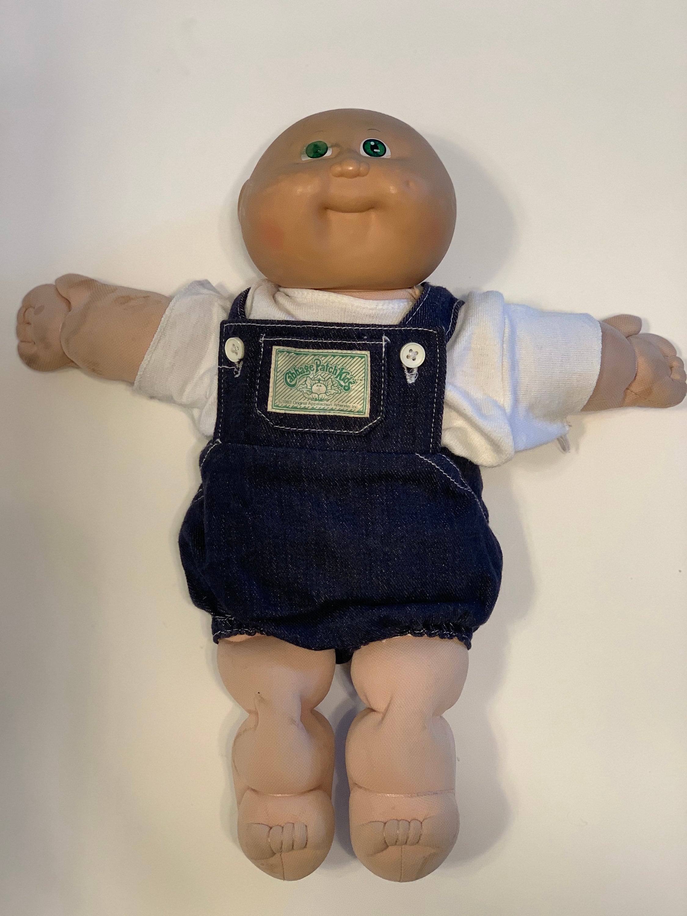 Cabbage Kid Dolls Lot of 3 Dolls Preemies, No Hair With Green/brown ...