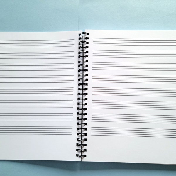 Music Manuscript Notebook - Etsy