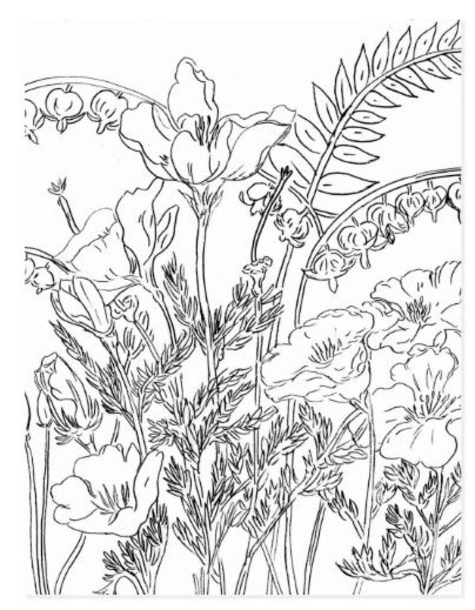 Postcard Coloring Page Coloring Pages