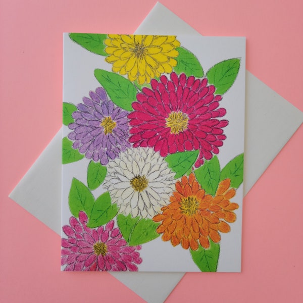 Daisy Note Cards - Etsy