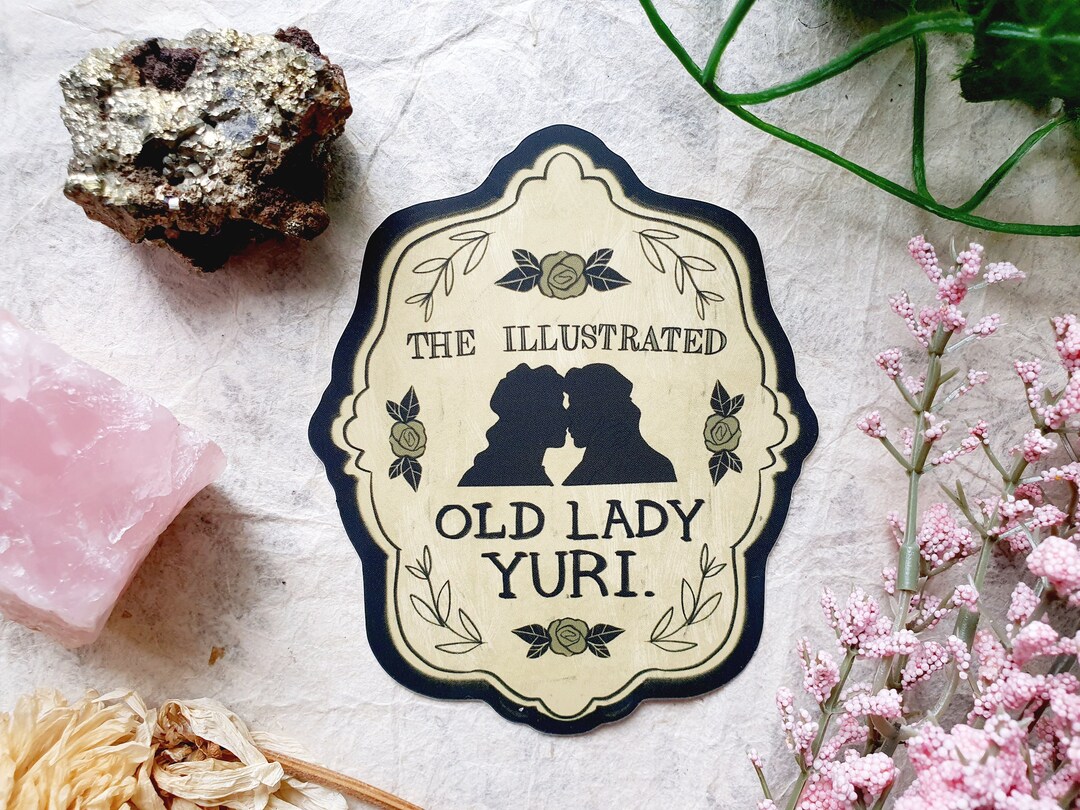 Old Lady Yuri Sticker - Etsy