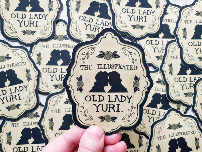 Old Lady Yuri Sticker - Etsy