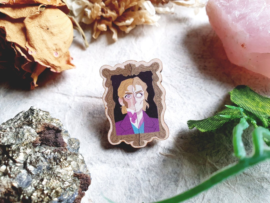 Dorian Gray Wooden Pin - Etsy