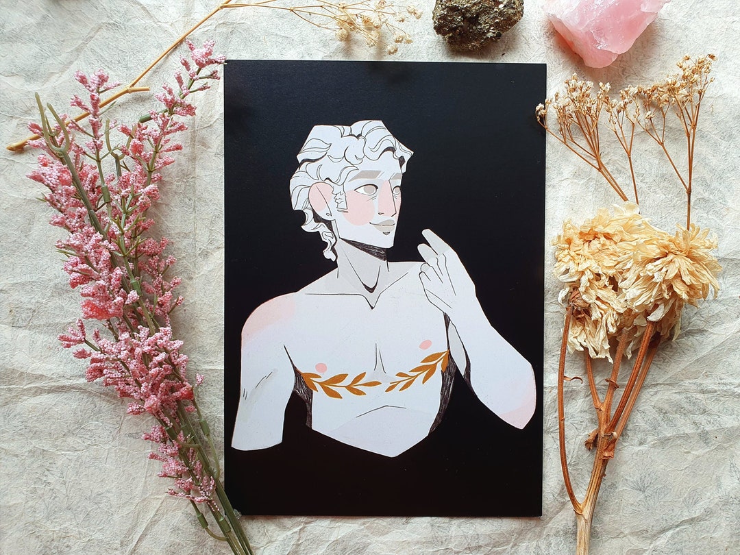 Trans David Small Print - Etsy