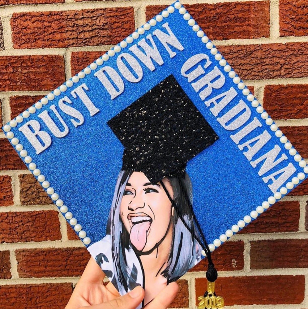 Custom Graduation Cap Art - Etsy