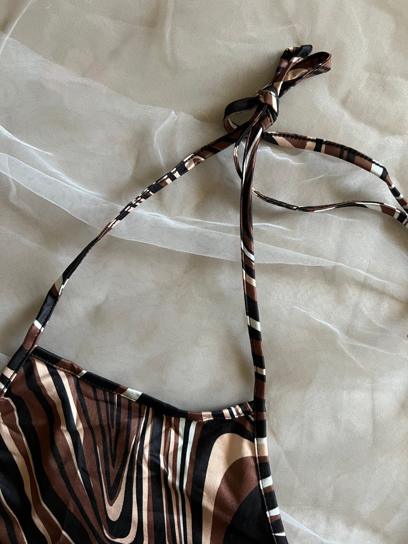 Rachel Green Print Halter Top - Etsy