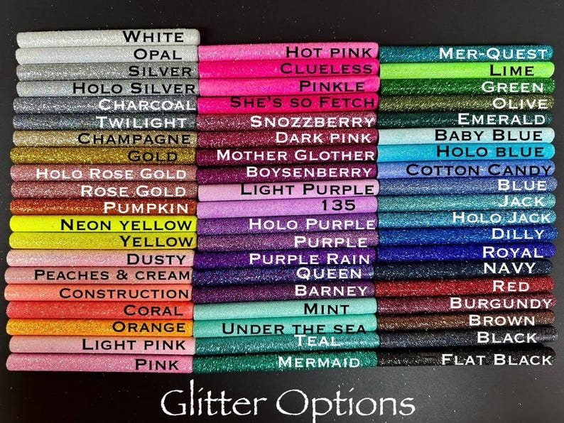 Nurse Stethoscope Personalized Epoxy Glitter Black Ink Pen: One Color ...