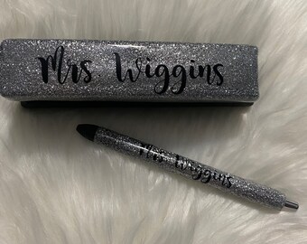 Personalized Leopard Glitter Stapler With or Without Matching - Etsy