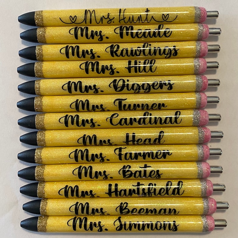 Teacher Pen - Etsy