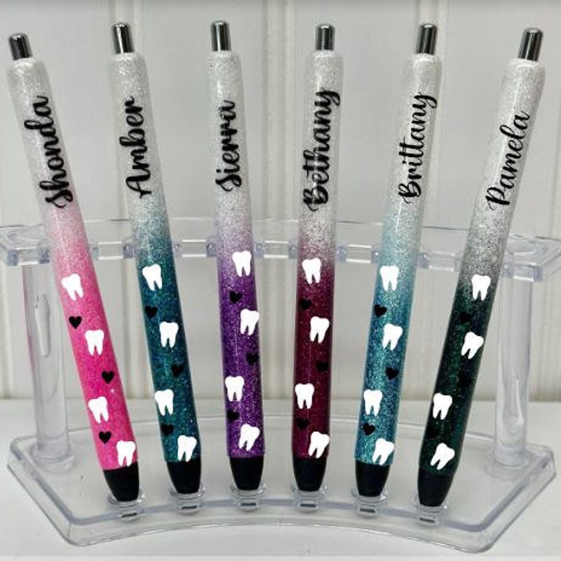 Personalized Tooth Pens - Etsy