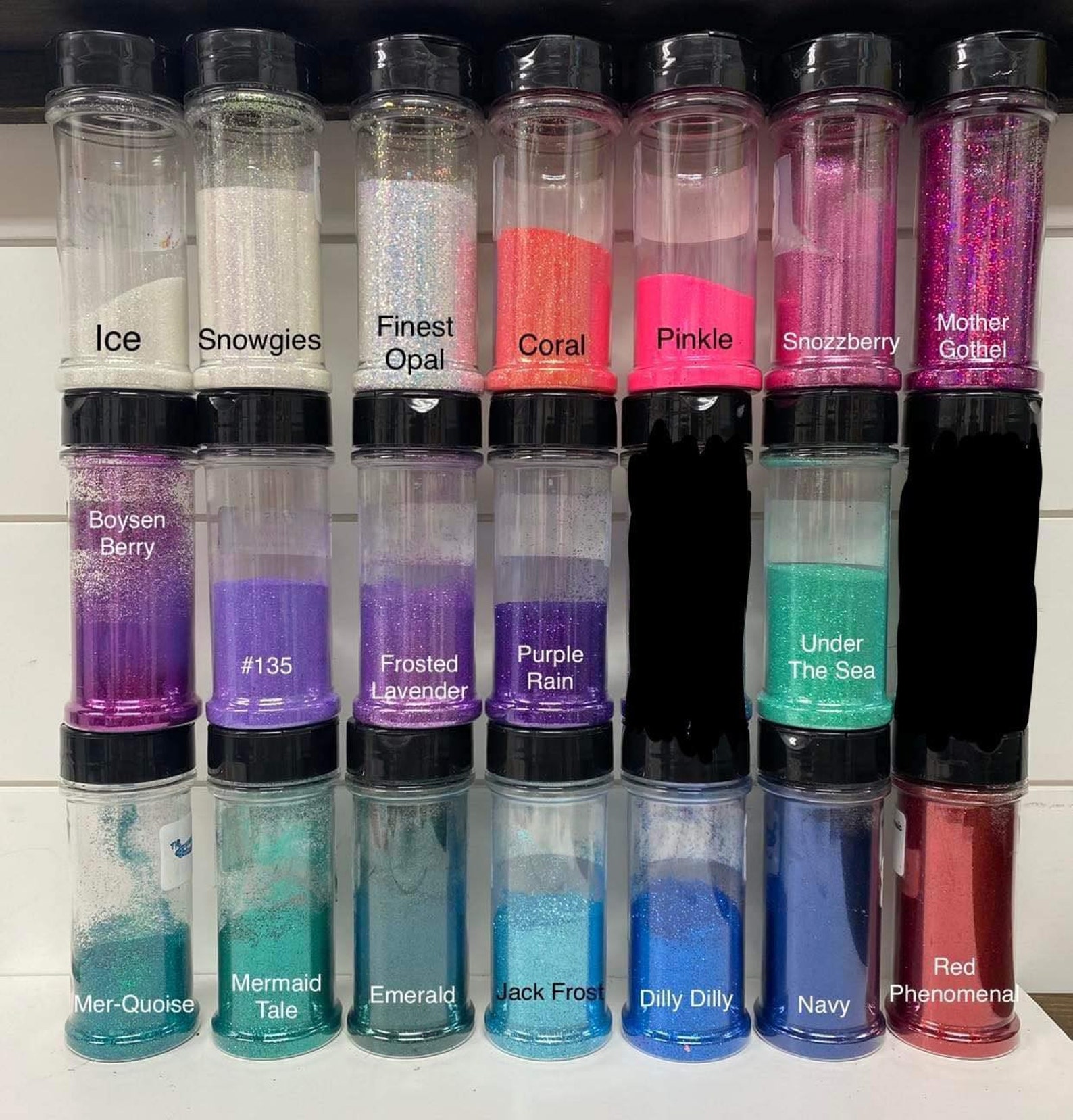 Personalized Epoxy Glitter Black Ink Pen: Refuillable - Etsy