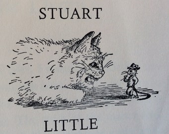 Stuart Little by E.B. White, Book Club Edition, 1945, Illustrated by ...