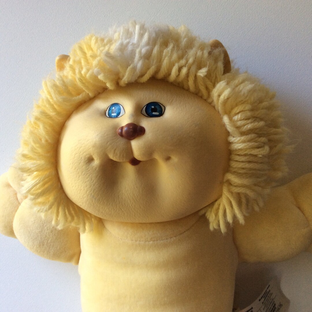 Cabbage Patch Kid Koosa Koosas Yellow Vintage 1983 - Etsy
