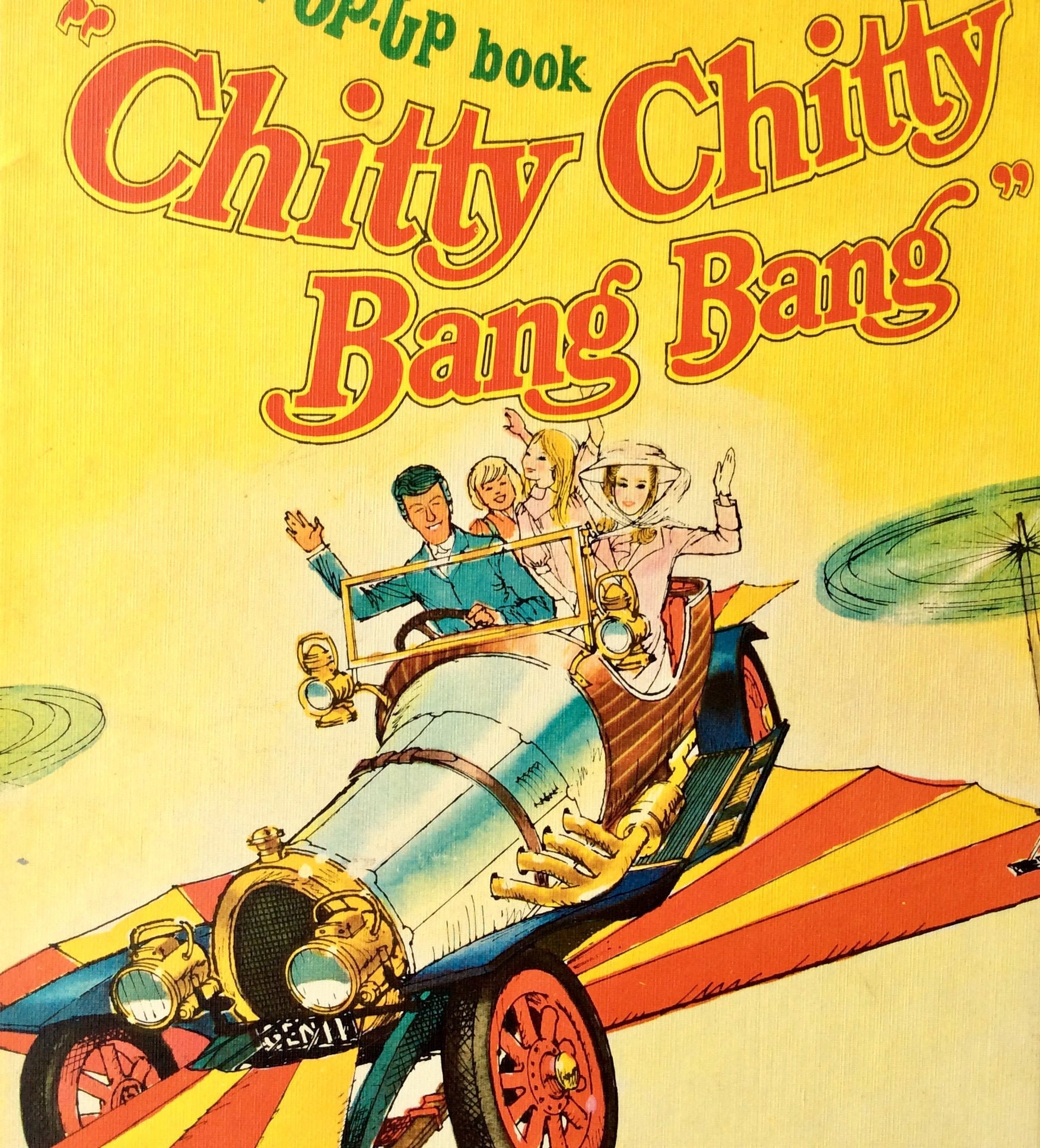 Chitty Chitty Bang Bang POP-Up Book 1968 Random House Ian | Etsy