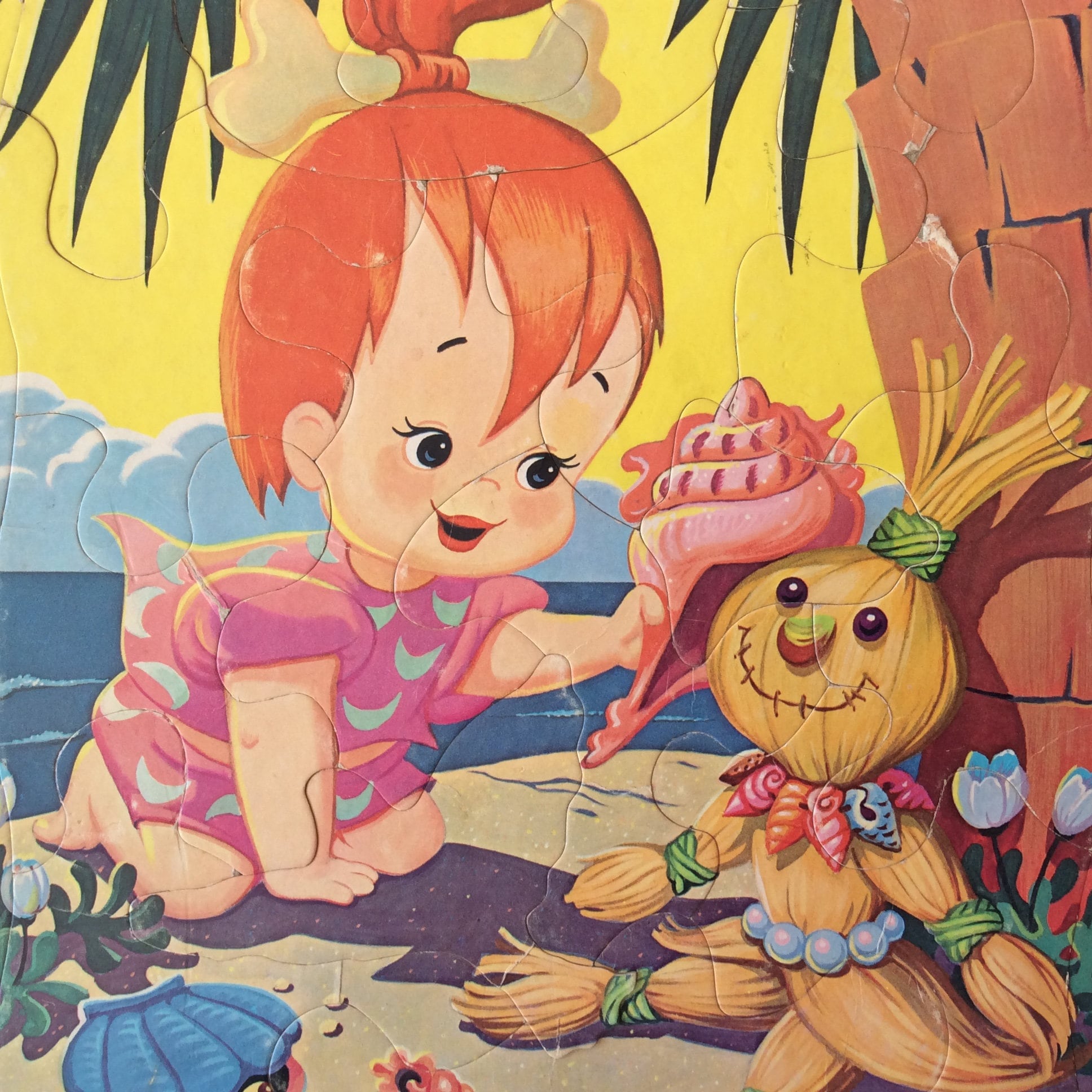 Vintage 1963 Hanna Barbers The Flintstones Frame Tray Puzzle | Etsy