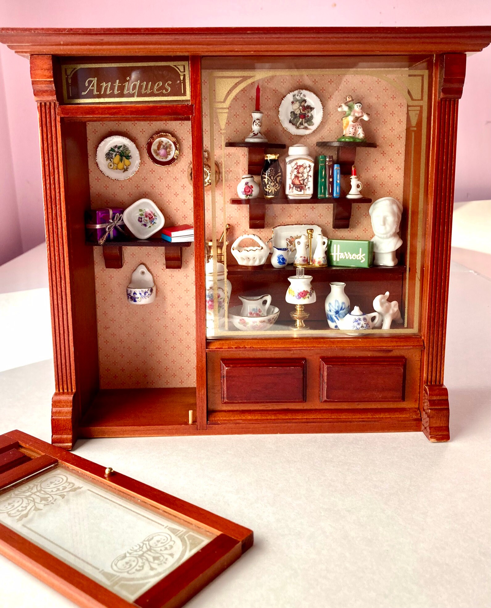 Vintage REUTTER ORIGINAL German Miniature Antique Shop, Shadow Box ...