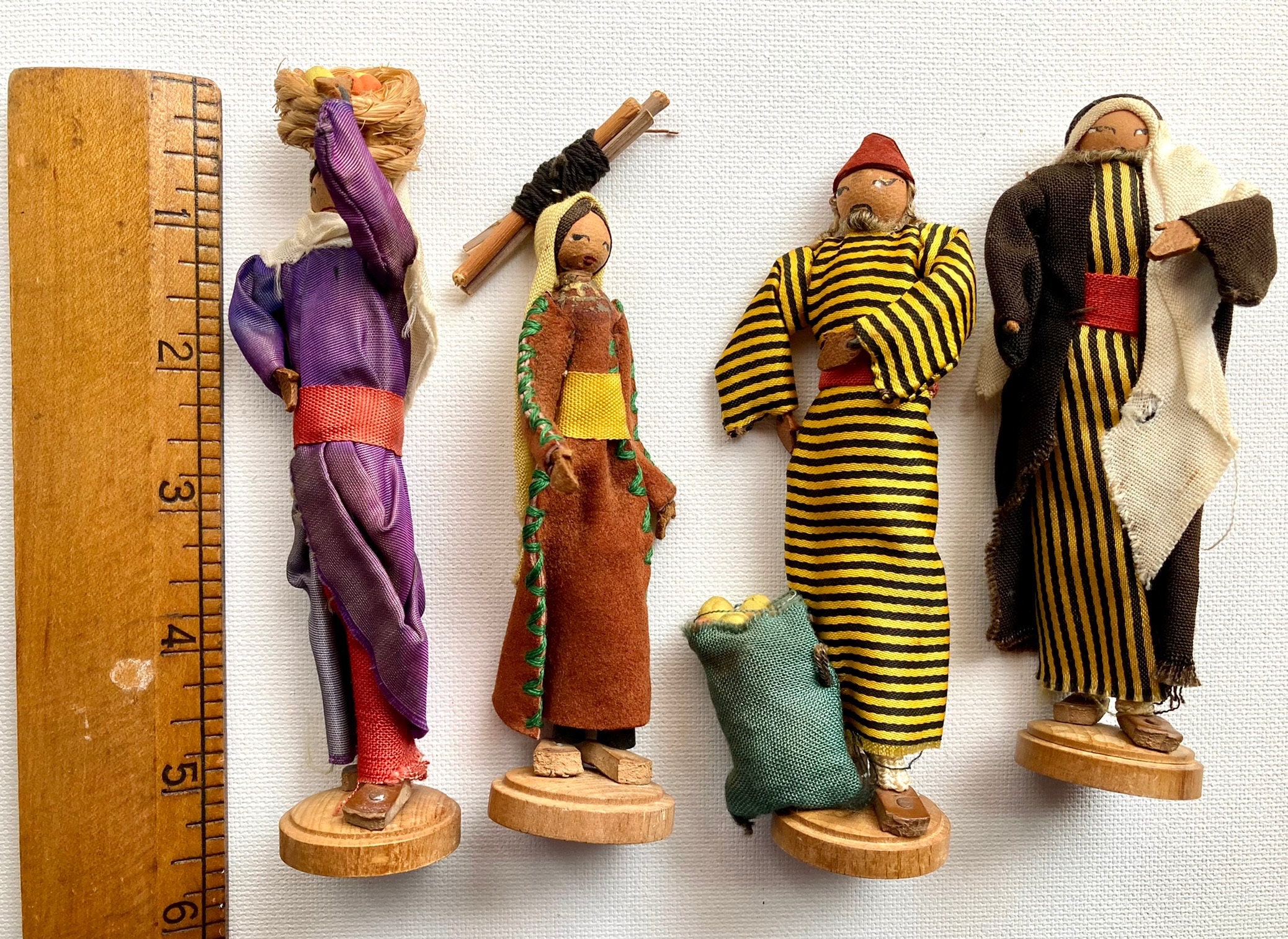 Vintage Wire Dolls Tribal Cloth Dolls Folk Art Dolls - Etsy