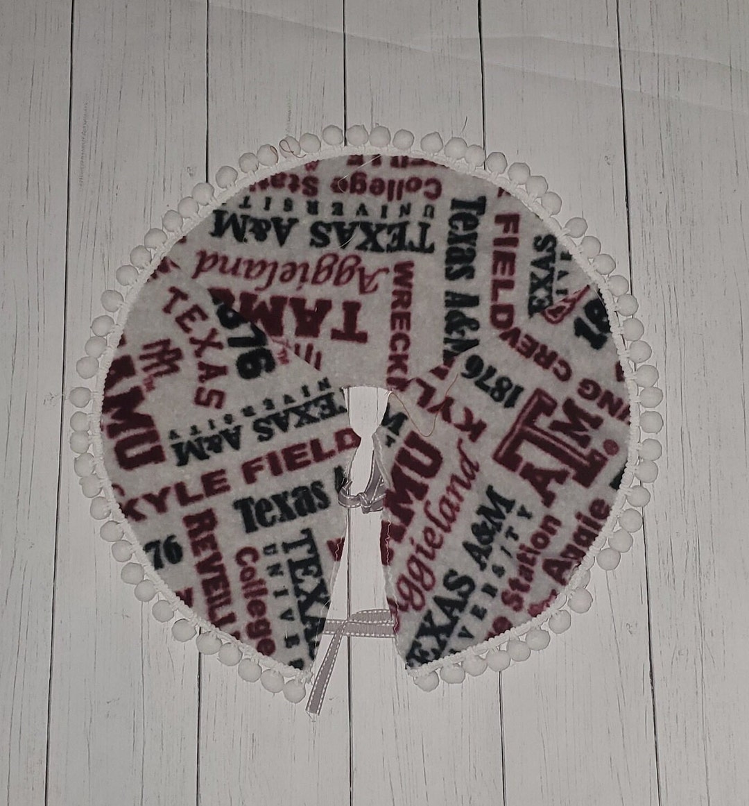 Aggie Tree Skirt for Miniature Tree - Etsy
