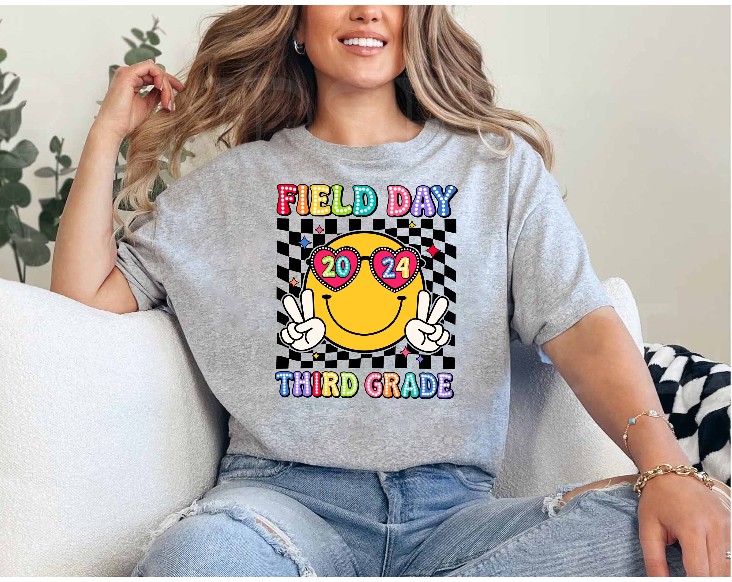 Field Day 3rd Grade Shirt, Field Day Shirt, Field Day Fun Day Shirt ...