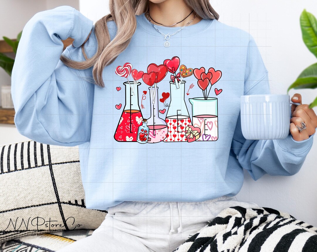 Valentine Science Teacher Shirt, Chemistry Lover Gift, Love Science ...