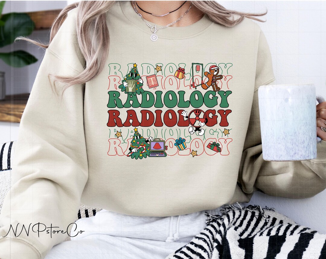 Radiology Christmas Sweatshirt, Christmas Xray Tech Tshirt, Christmas ...