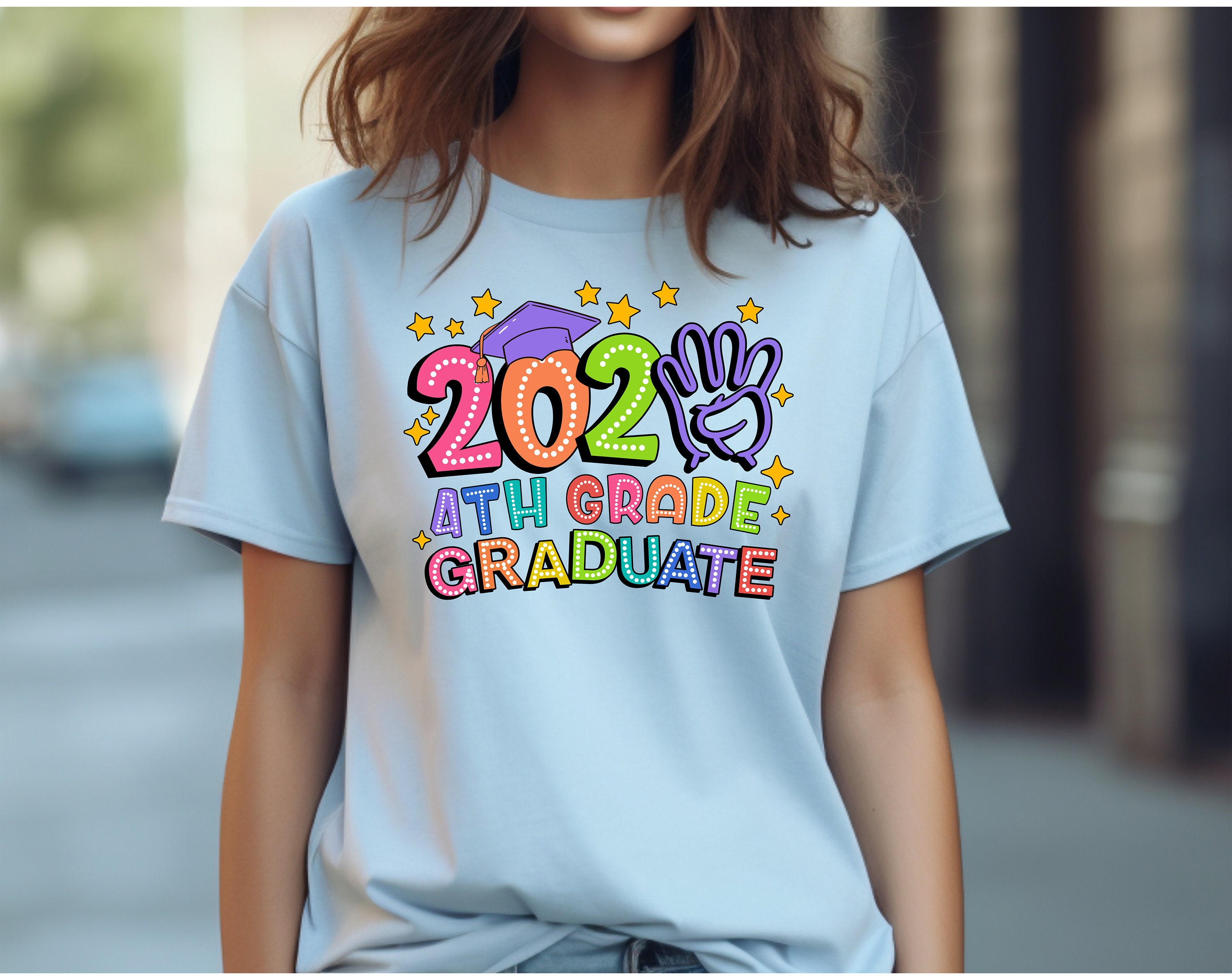 4th Grade Graduate 2024 Shirt, Last Day of School Shirt, End of School ...