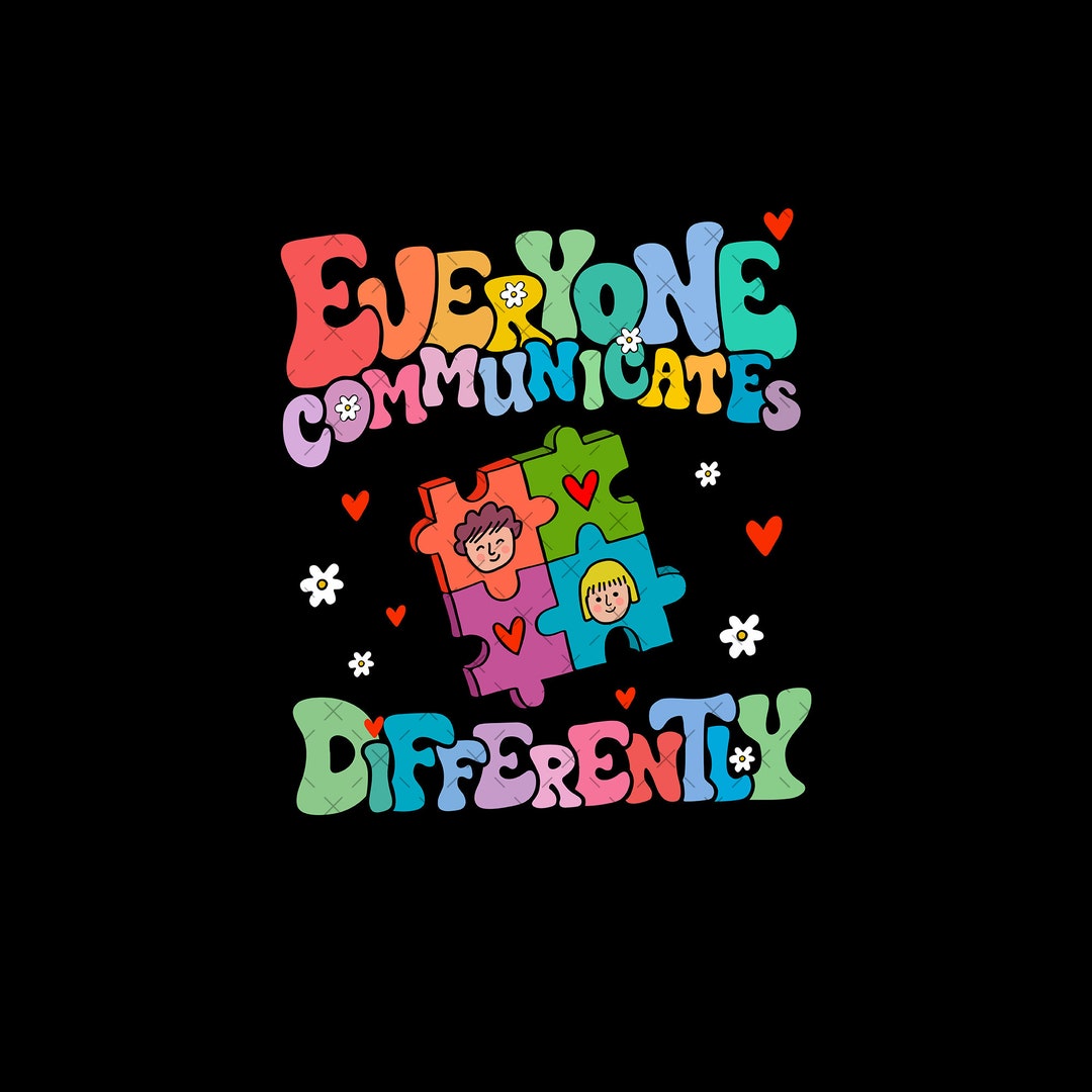 Everyone Communicates Differently Png,it's Okay to Be Different Png ...