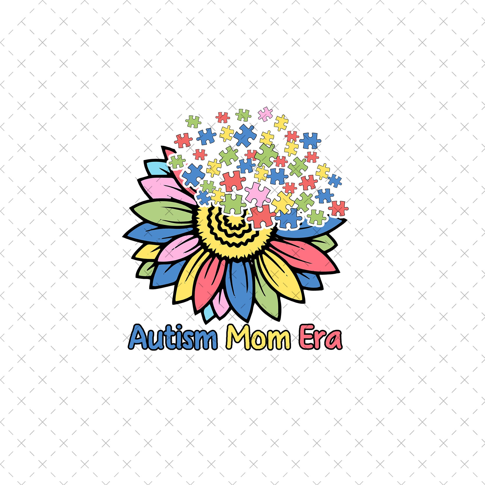 In My Autism Mom Era Png, Autism Mama Png, Autism Awareness Png, Autism ...