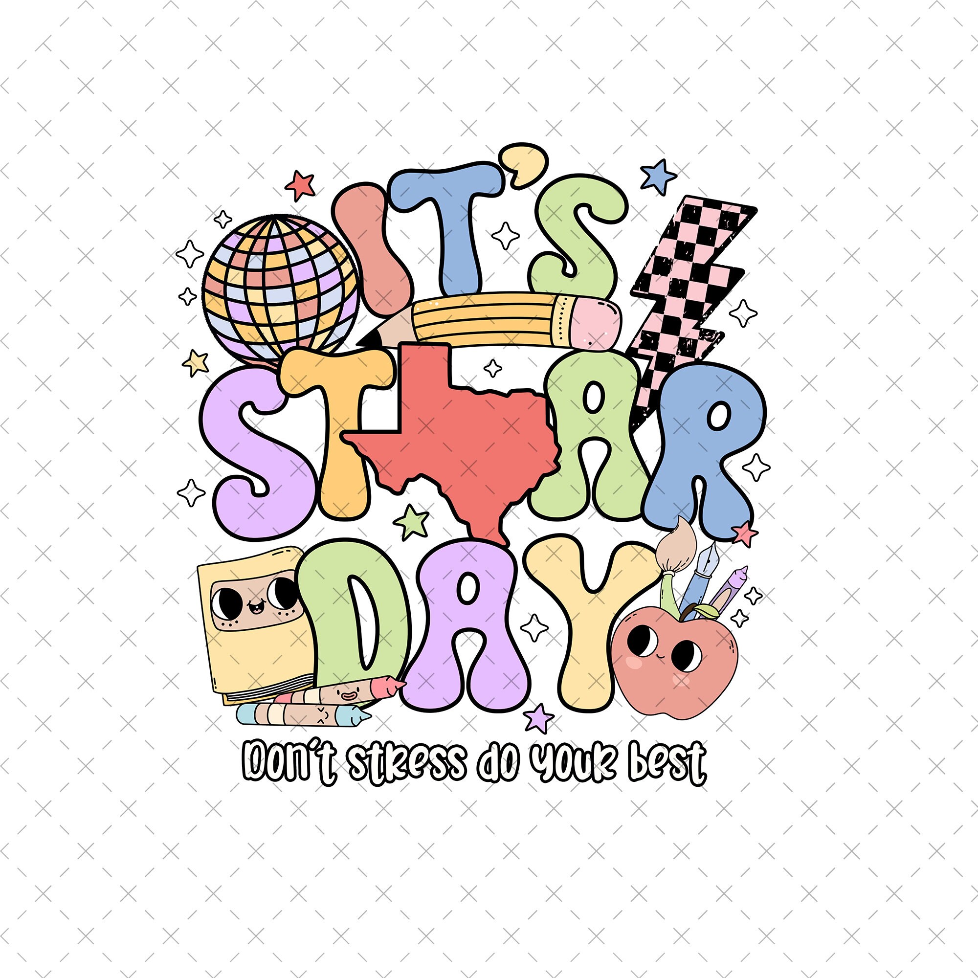 It's Staar Day Png, Teacher Test Day Png, Test Day Png, Testing Png ...