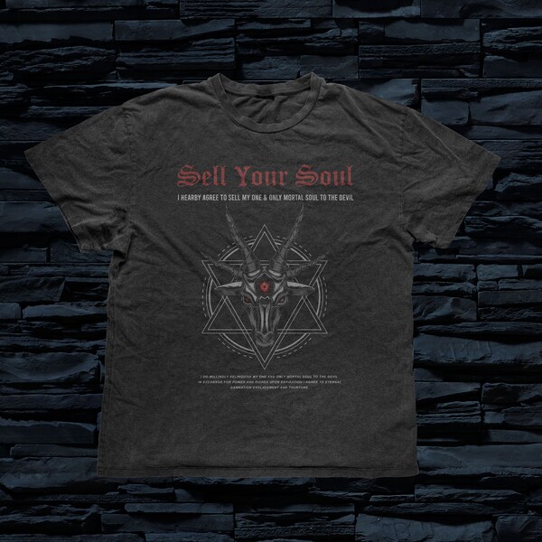 Sell Your Soul - Etsy