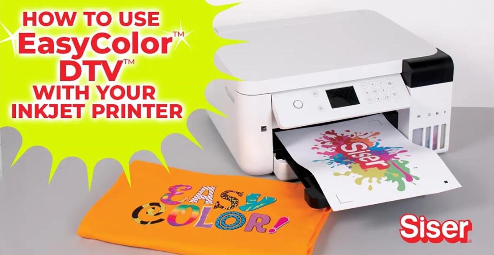 Printable HTV Inkjet | Easycolor DTV Heat Transfer Vinyl Direct to ...