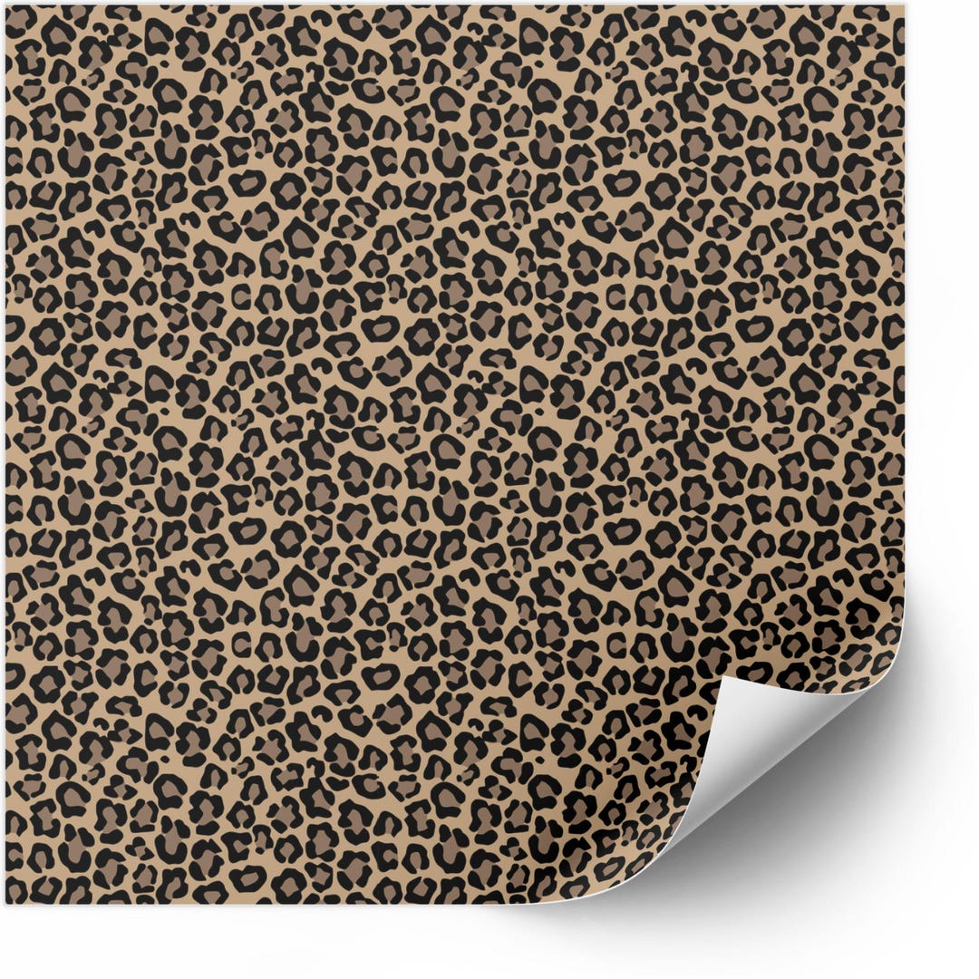Pattern Vinyl HTV Animal Print, Cheetah, Leopard Skin, Perfect for DIY ...