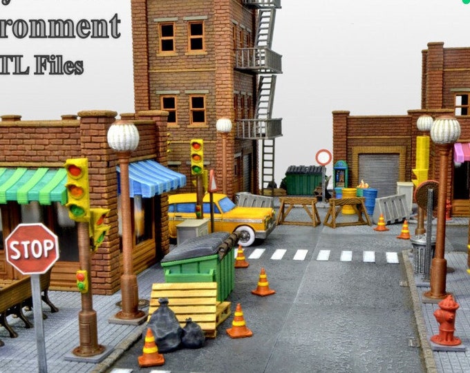 Modular Urban Buildings 28mm-32mm Scale Terrain - Etsy