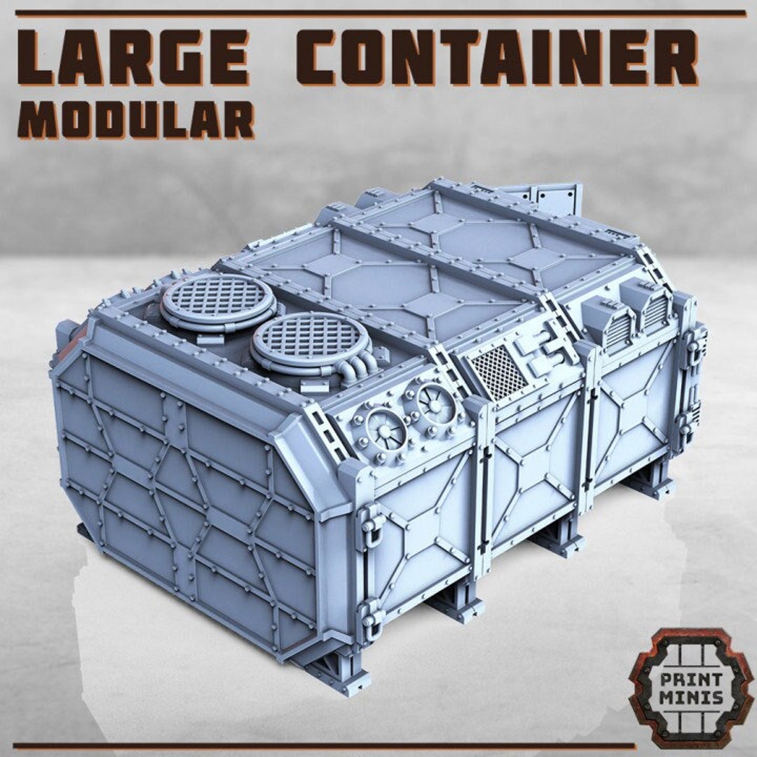 Modular Bulk Container Building 28mm Scale Terrain - Etsy