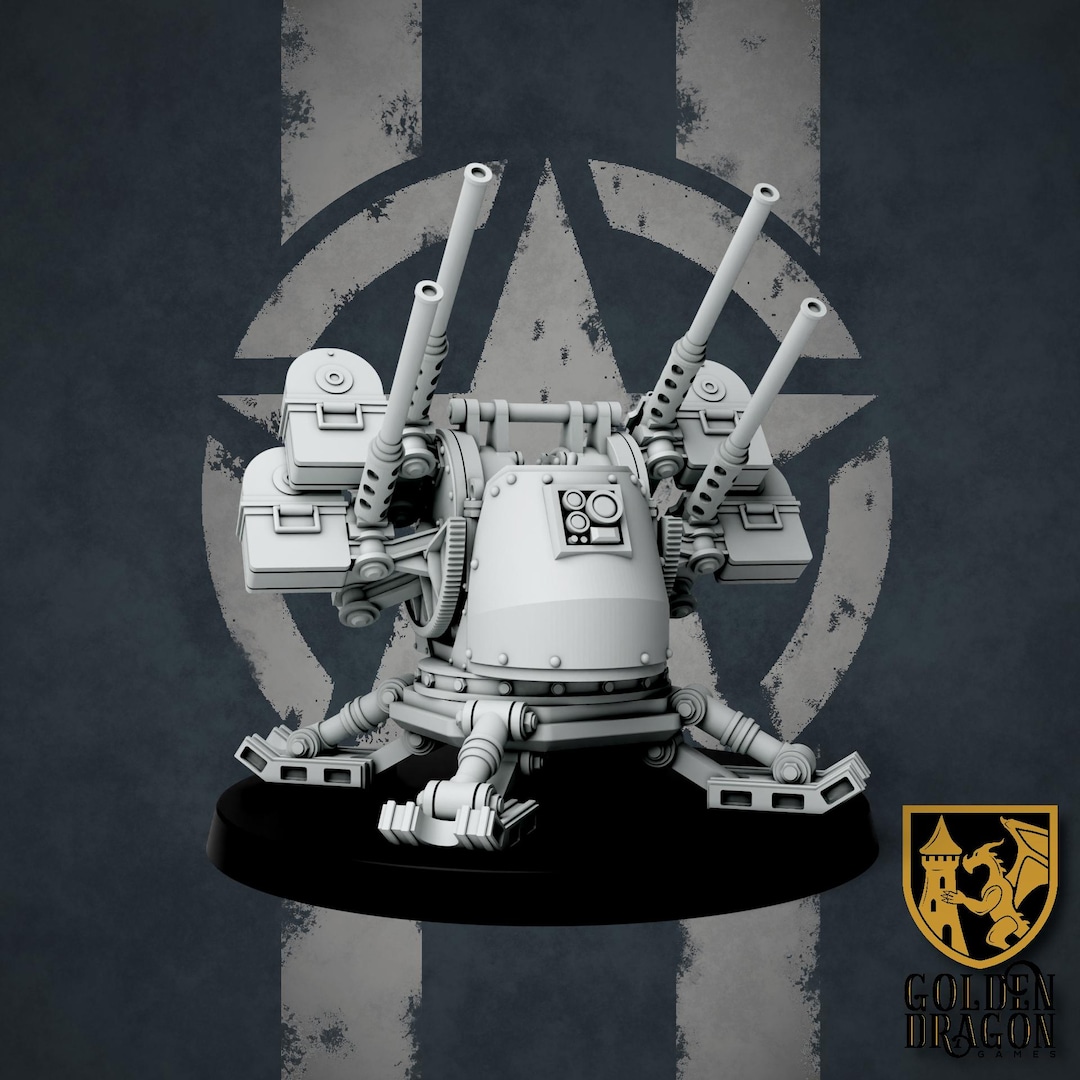 United States - M6 Autonomous Turret - Marcher: Empires at War 32mm ...