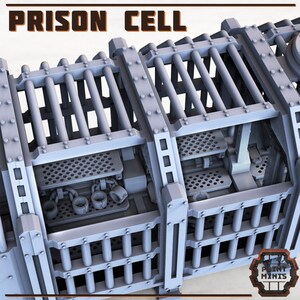Modular Transport Prison Cell Containers Terrain Building 28mm Scale - Etsy