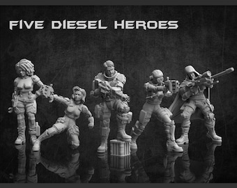 Cyberpunk Car Nomad Cybercar 28mm Miniatures for Tabletop - Etsy
