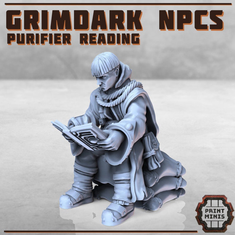 Grimdark Npcs Terrain 28mm Scale Miniature - Etsy