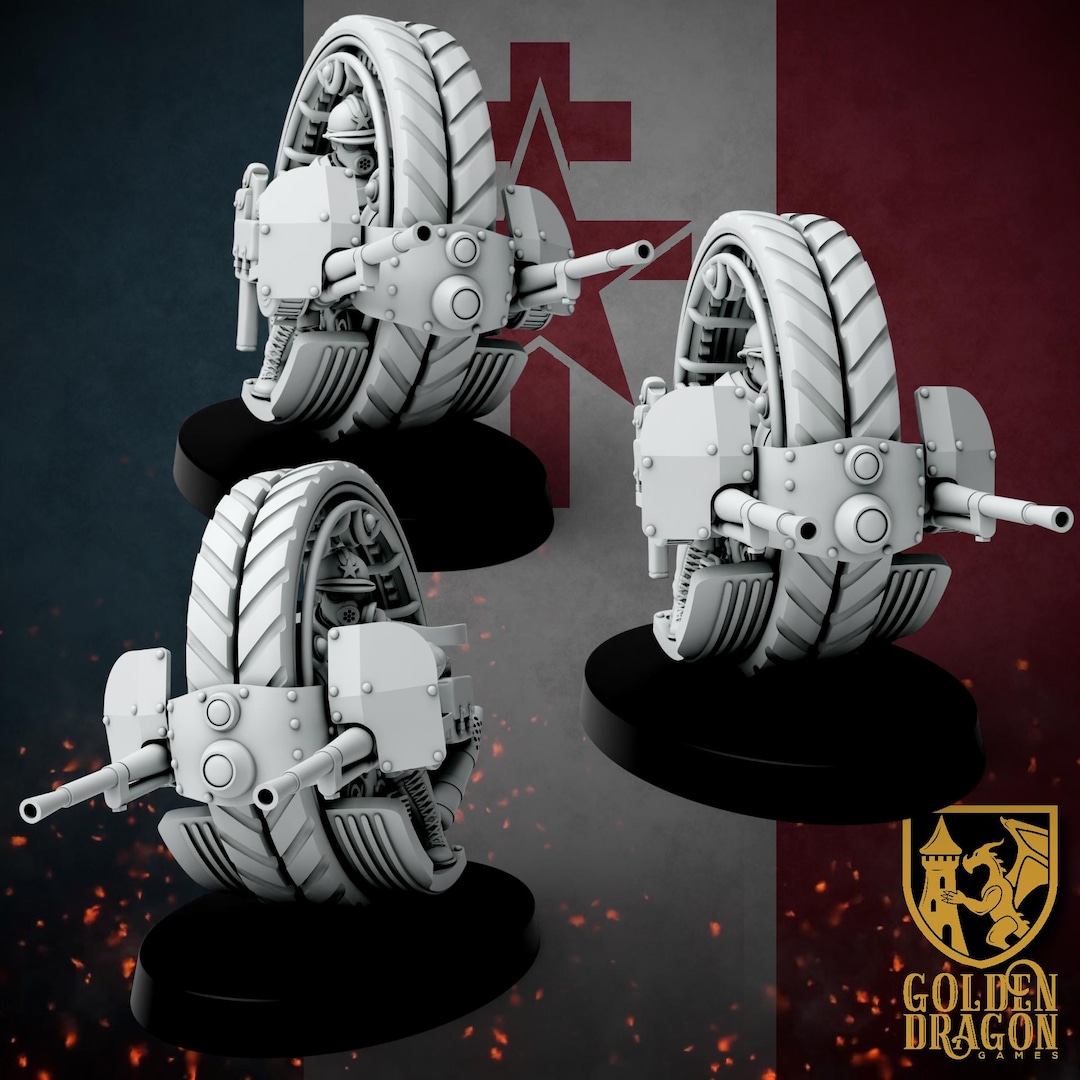 New French Republic - Monowheel Chasseurs - Marcher: Empires at War ...