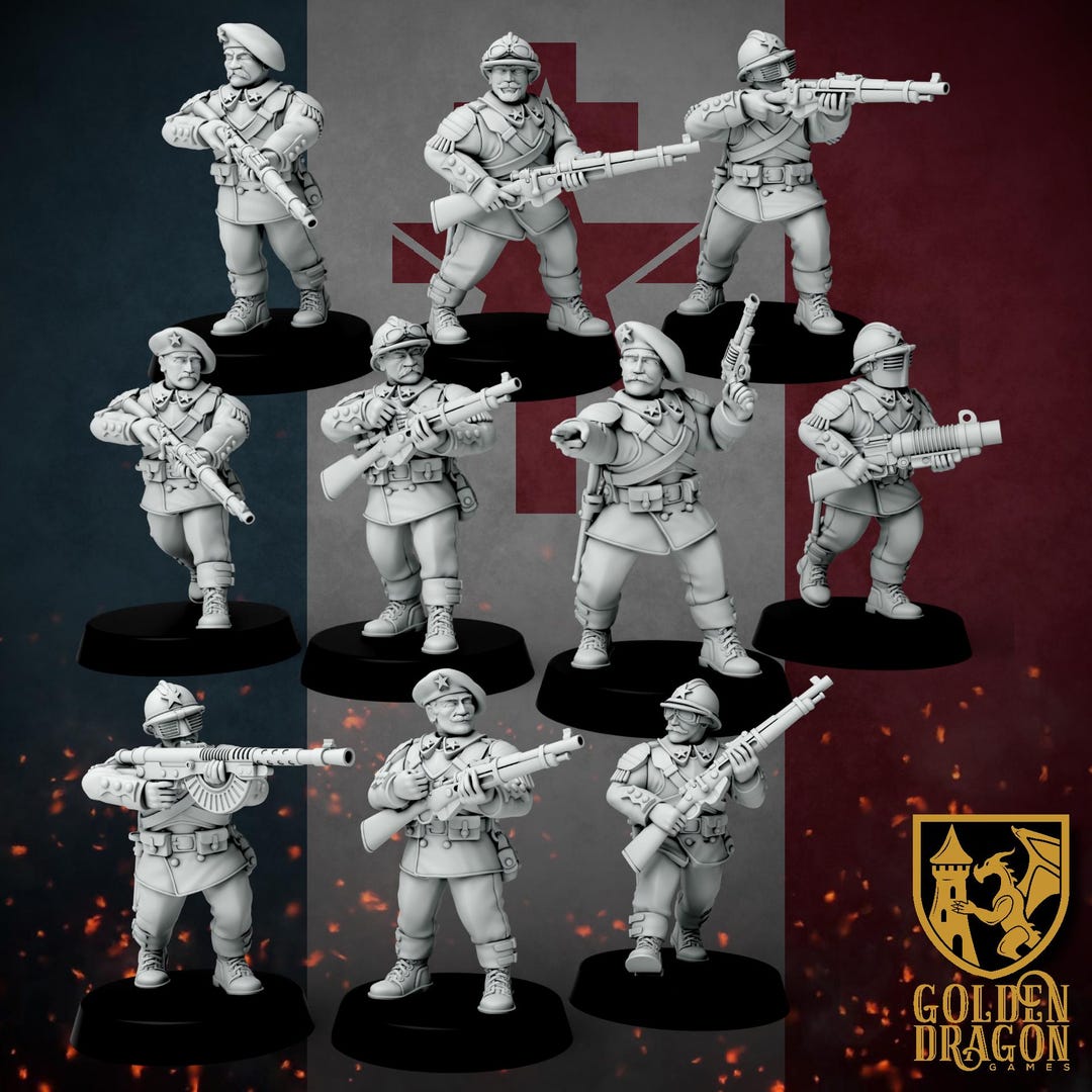 New French Republic - Veteran Republican Guard - Marcher: Empires at ...