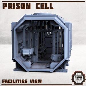 Modular Transport Prison Cell Containers Terrain Building 28mm Scale - Etsy
