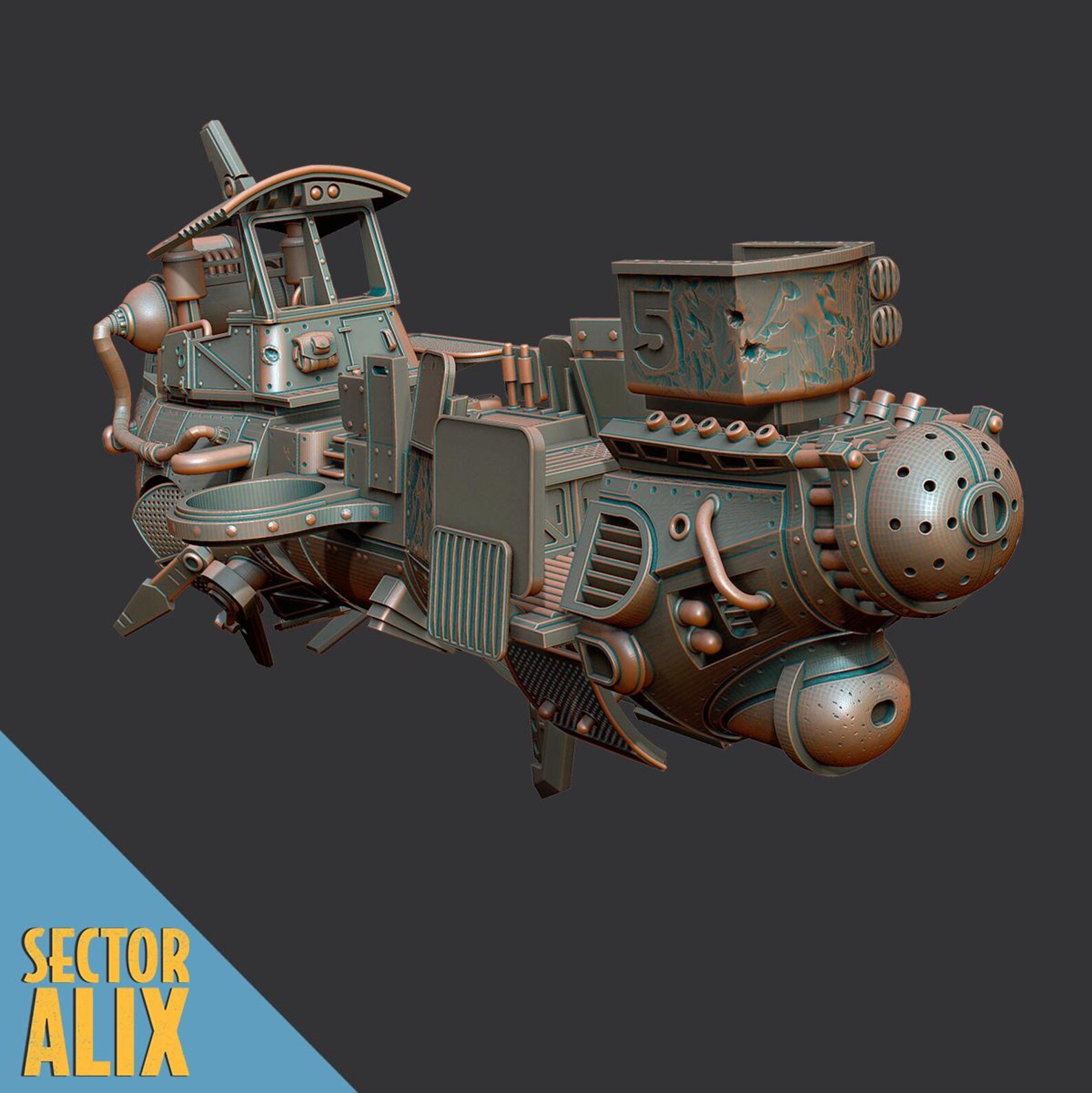 Sector AL-IX Pirate Thug Boat 12mm Scale Miniatures - Etsy