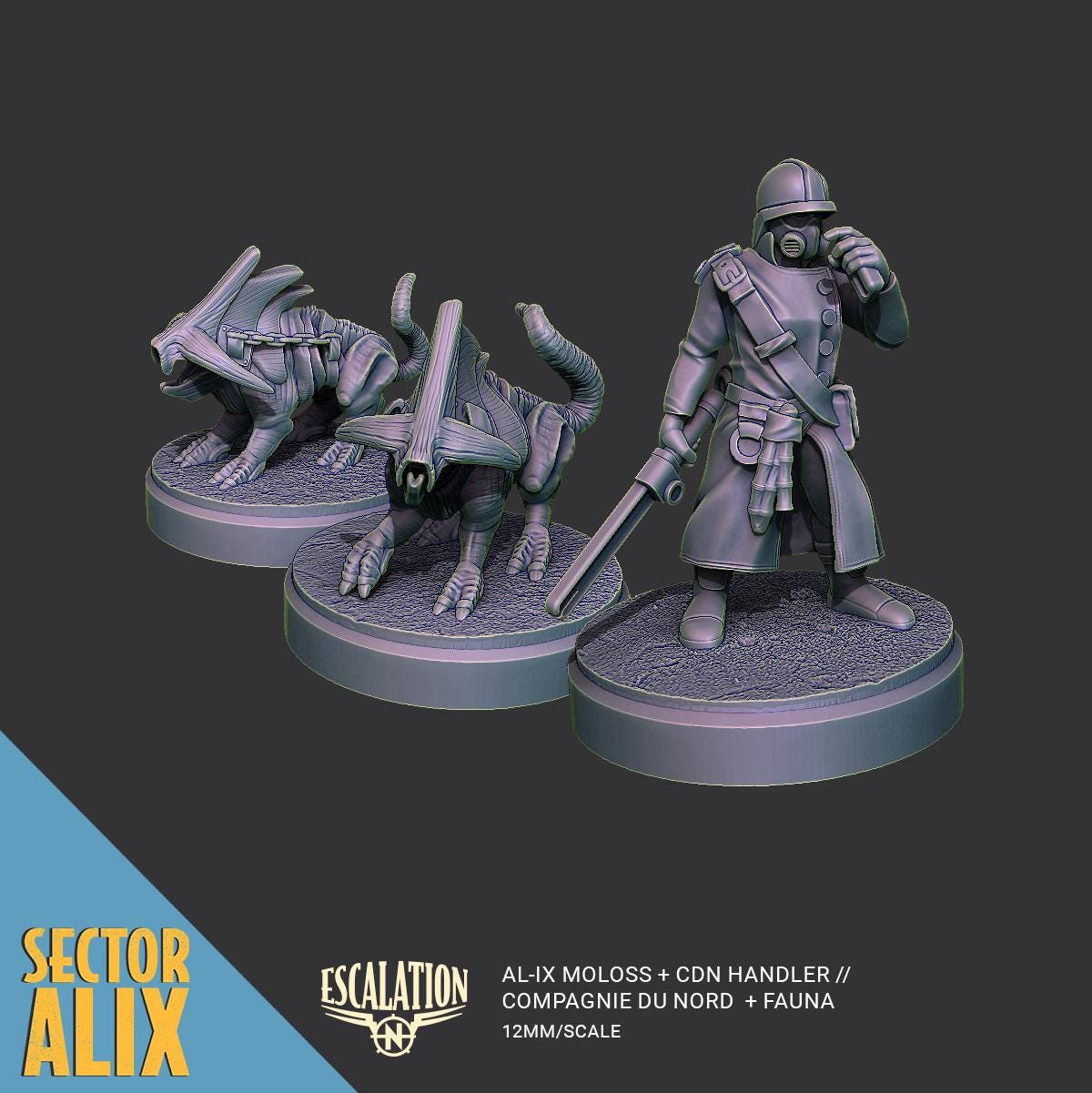 Sector AL-IX Escalation Units and Terrain Pack 12mm Scale Miniatures - Etsy