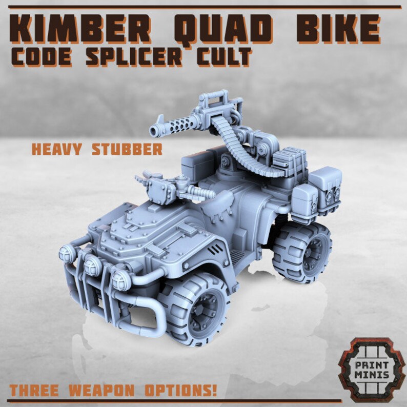 Modular Kimber Quad Bikes 28mm Scale Vehicles - Etsy