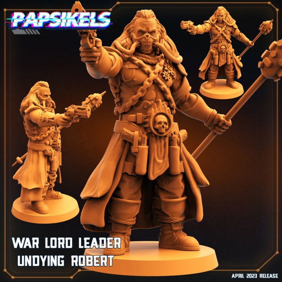 4 Pack Wasteland Characters 32mm Scale Miniatures - Etsy
