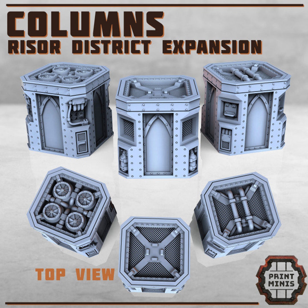 Risor District Topper Expansion Kit 28mm Scale Terrain Kit Piece - Etsy