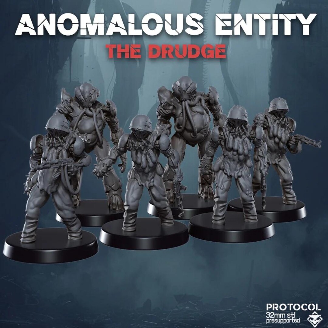 Anomalous Entity the Druge Anomaly 32mm Scale Miniatures - Etsy