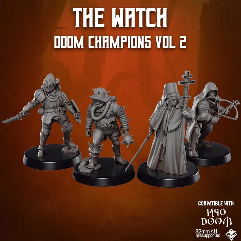 Doom Game Miniatures - Etsy